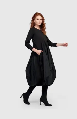 Alembika Maxima Crew Cocoon Dress