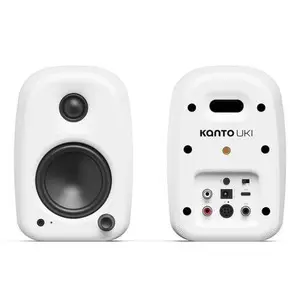 KANTO Uki Bluetooth Desktop Speakerspair - White