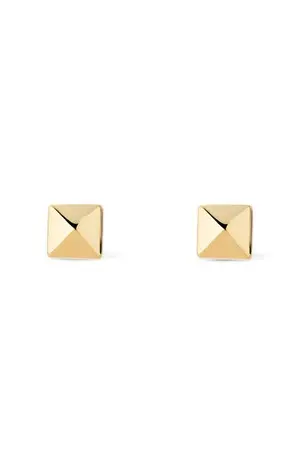 ANA LUISA Solid Pyramid Stud Earrings - Gold