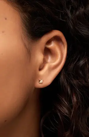 ANA LUISA Solid Pyramid Stud Earrings