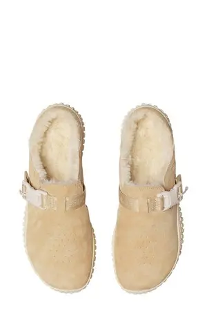 Merrell Wrapt Cozy Faux Shearling Lined Mule - Latte