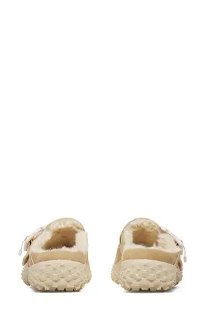 Merrell Wrapt Cozy Faux Shearling Lined Mule - Latte