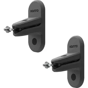 KANTO Spw3 Rear Mount Universal Speaker Wall Mountpair - Black