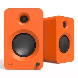 KANTO Ren Powered Bluetooth Bookshelf Speakerspair - Orange