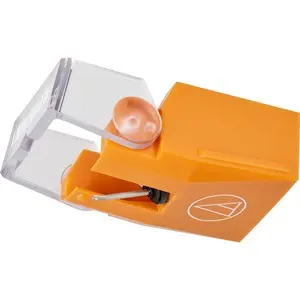 AUDIO-TECHNICA At-vmn30xen Vmx Elliptical Nude Replacement Stylus For At-vm530xen Cartridge - Orange