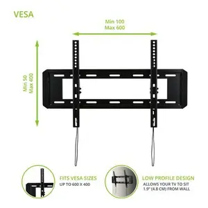 KANTO T3760 Tilting Wall Mount For 37"-70" Tvs