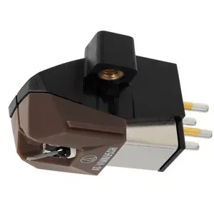AUDIO-TECHNICA At-vm95sh Dual Moving Magnet Turntable Cartridge - Black/brown
