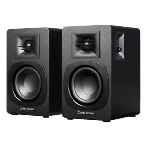 AUDIO-TECHNICA At-sp3x Powered Bluetooth Bookshelf Speakers - Black