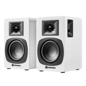 AUDIO-TECHNICA At-sp3x Powered Bluetooth Bookshelf Speakers - White