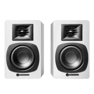 AUDIO-TECHNICA At-sp3x Powered Bluetooth Bookshelf Speakers - White