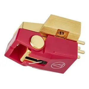 AUDIO-TECHNICA At-vm740xml Vmx Microlinear Dual Mm Phono Cartridge - Red