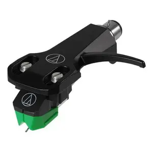 AUDIO-TECHNICA At-vm95e/h Headshell & Mm Cartridge Combo Kit - Green