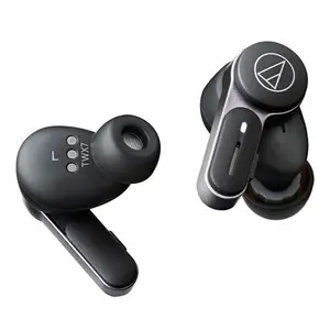 AUDIO-TECHNICA Ath-twx7 Truly Wireless Earbuds With Hybrid Noise Cancellation - Black