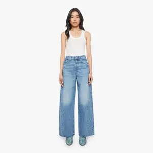 MOTHER The Pipe Dream Button Sneak Folkstar Jeans