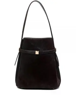 TOTEME Belted Bucket Bag - Red