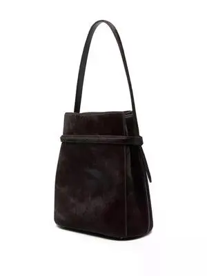 TOTEME Belted Bucket Bag - Red