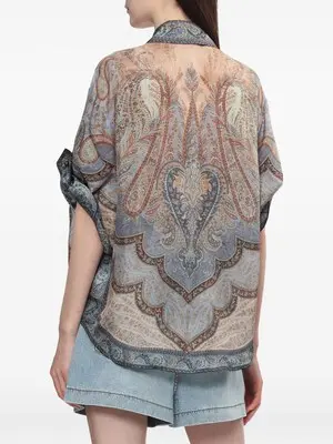 Zimmermann Silk Shirt - Blue