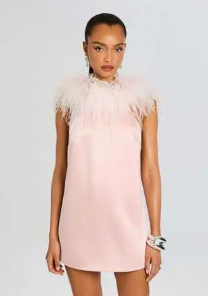 Retrofete Jorie Feather Dress