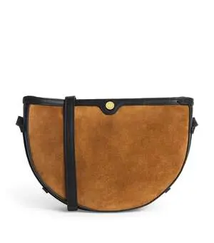 Harrods Suede Cross-body Bag