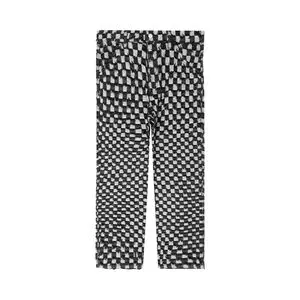 PLEASURES Checker Work Pants - Black
