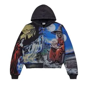 VALE FOREVER Ether Zip Up - Black