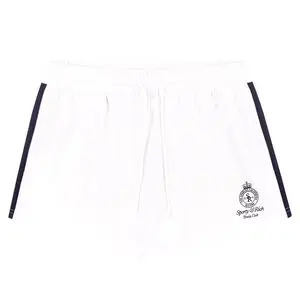 SPORTY & RICH Crown Tennis Roller Short - White