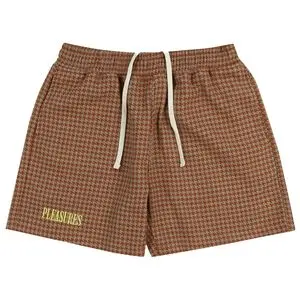 PLEASURES Intercept Houndstooth Shorts