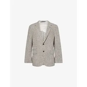 Dunhill Single-breasted Notched-lapel Tweed-wool Jacket