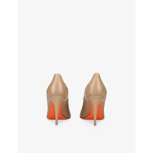 Santoni Sibille Leather Courts - Mid Brown