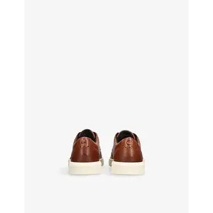 Cole Haan Grand Crosscourt Daily Wingtip Leather Trainers - Tan