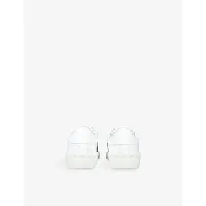 Valentino Garavani Leather Trainers - White/navy