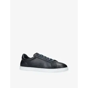Magnanni Stretch-lace Leather Trainers