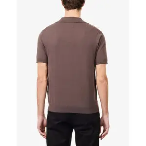 RAITH Privia Short-sleeve Knitted Polo Top