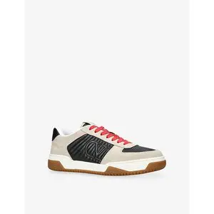 Valentino Garavani Sparry Leather Trainers - White/blk