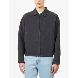 THE ROW Noggu Zip-up Cashmere And Wool-blend Jacket