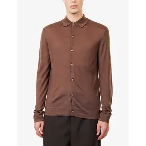 RAITH Edgar Classic-collar Wool Blend Shirt
