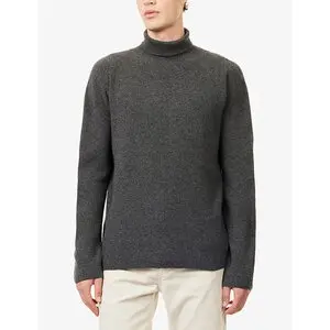 THE ROW Twisted Funnel-neck Cashmere Jumper
