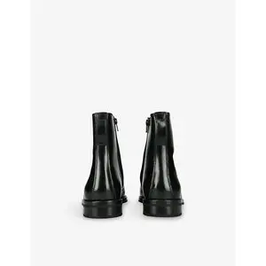 LEMAIRE Panelled Leather Ankle Boots