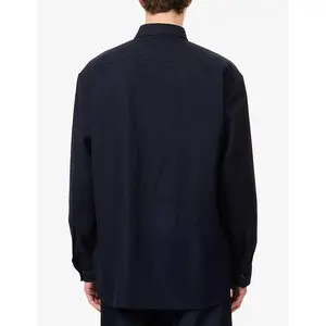 Dries Van Noten Croom Embroidered Wool Shirt