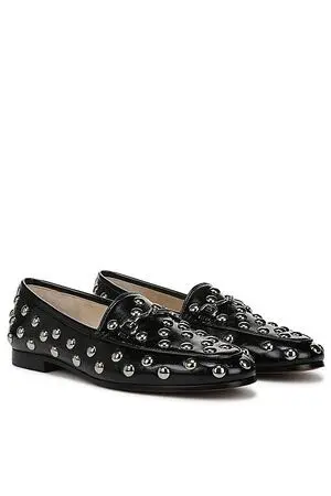 Sam Edelman Lorae Studded Metallic Loafers