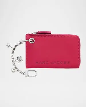 Marc Jacobs The Coin Purse Charm Case Raspberry Pink