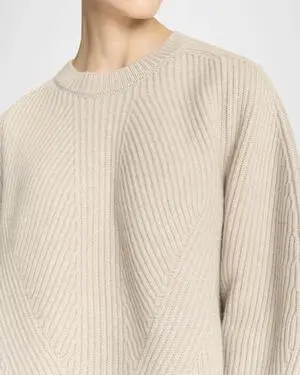 Malo Dafne Cashmere Crewneck Sweater - Dune