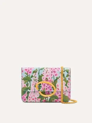 Oscar De La Renta Printed Shoulder Bags