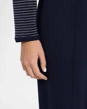 Eileen Fisher Missy Doubleknit Wide-leg Pants