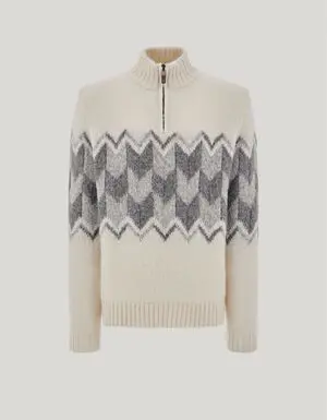 Canali Mock Neck Knitwear For Men