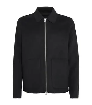 SAMSØE SAMSØE Wool-blend Zip-up Jacket