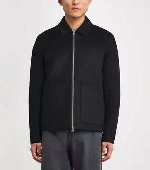 SAMSØE SAMSØE Wool-blend Zip-up Jacket