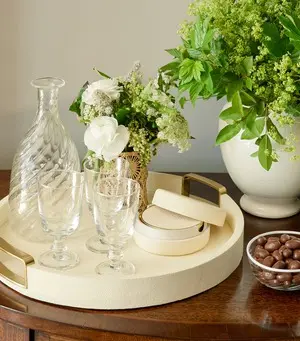 Aerin Set Of 4 Shagreen Coasters