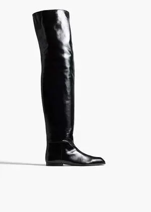 Khaite Colt Over-the-knee Boots - Black