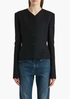 Khaite Nara Cropped Jacket